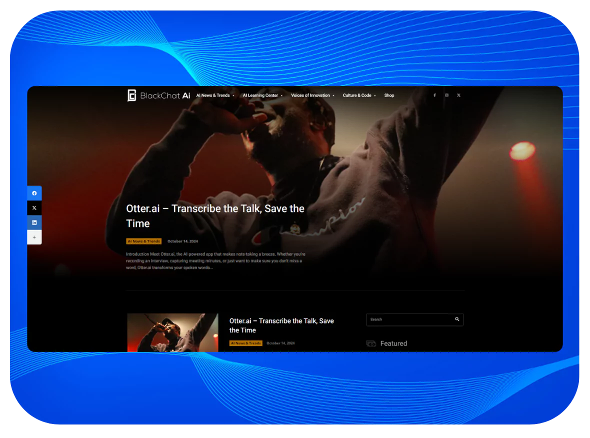 Black Chat Ai - We Help Companies in Digitizing Their Businesses.